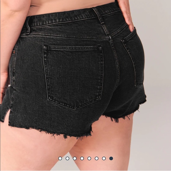 Abercrombie & Fitch | Shorts | Curve Love High Rise Mom Shorts | Poshmark